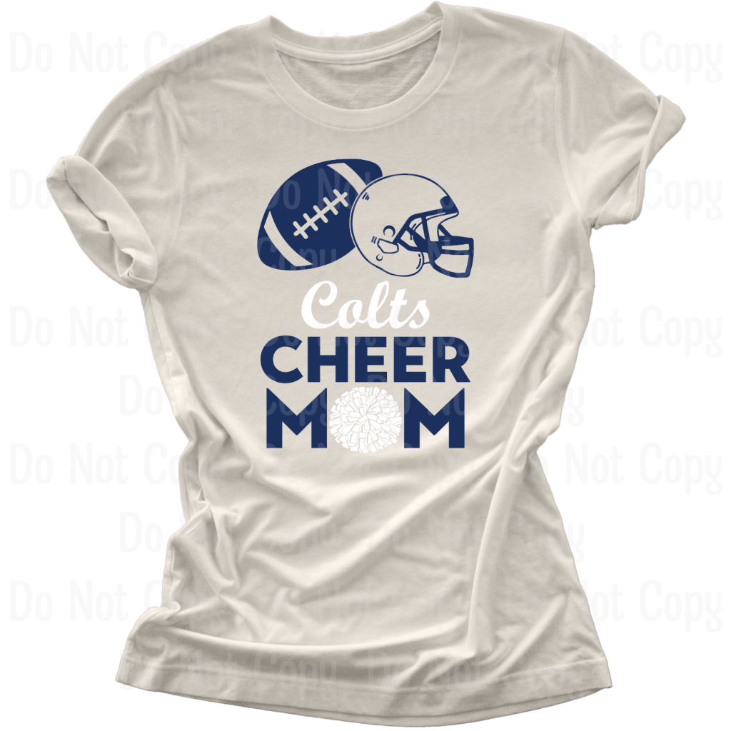 COLTS CHEER MOM – Southernly Creations Transfers