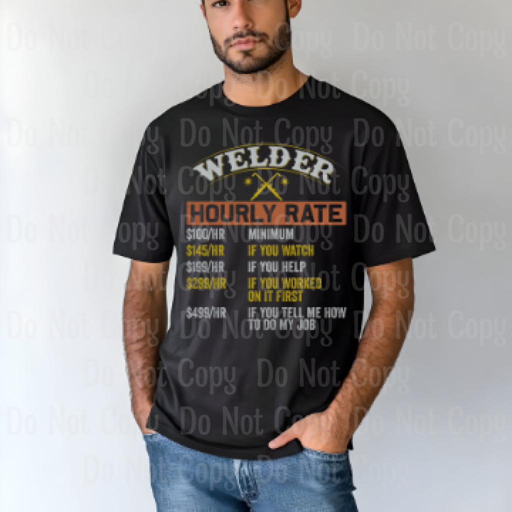 WELDER Hourly Rate – Southernly Creations Transfers
