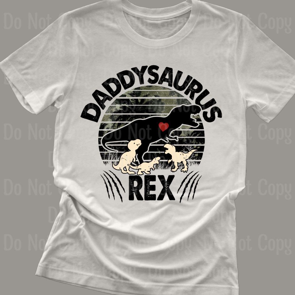 DADDYSAURUS REX – Southernly Creations Transfers
